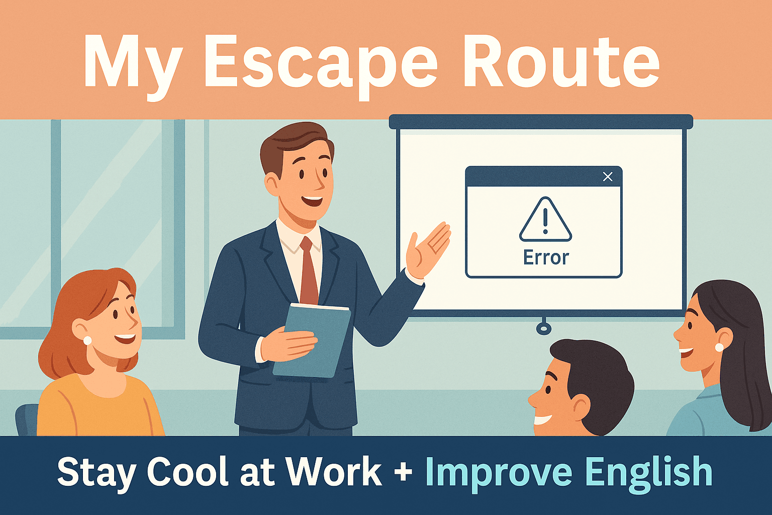 My Escape Route: Workplace Story + English Vocabulary