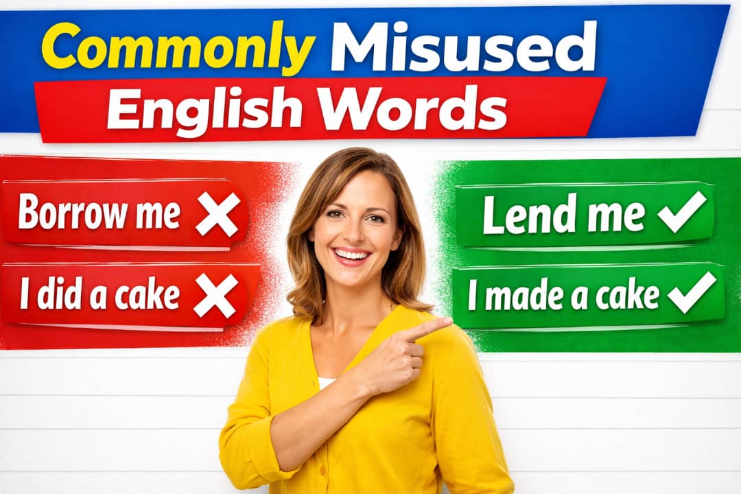 20 Commonly Misused English Words: Even Natives Do