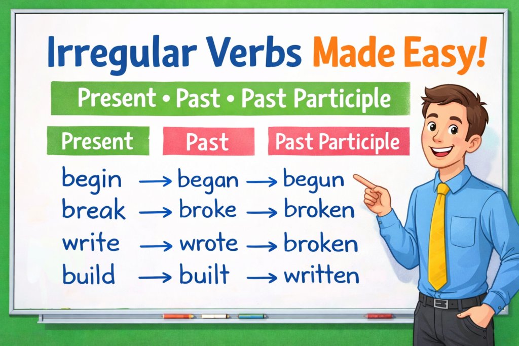 Irregular Verbs Made Easy: An English Learning Guide
