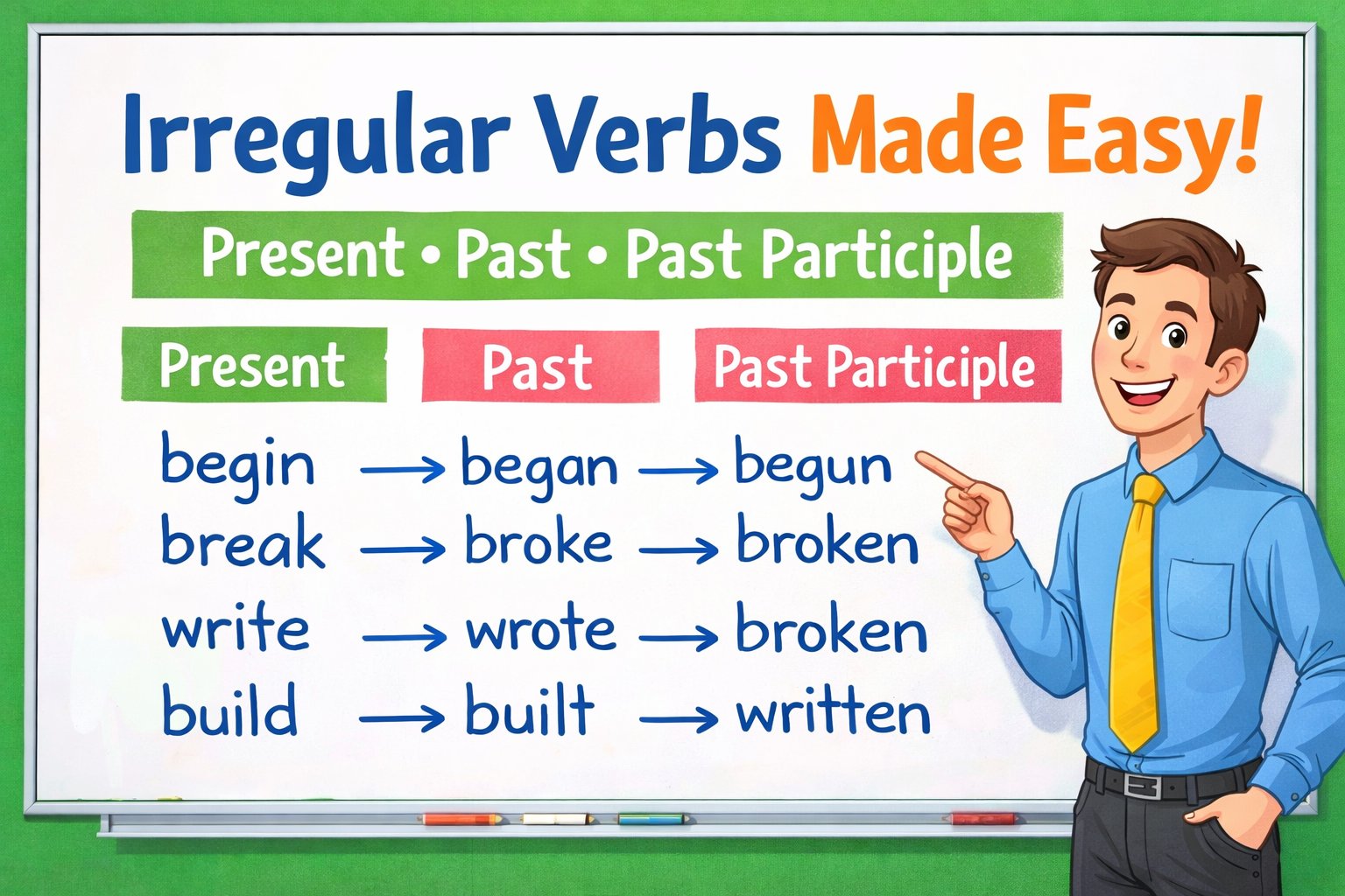 Irregular Verbs Made Easy: An English Learning Guide