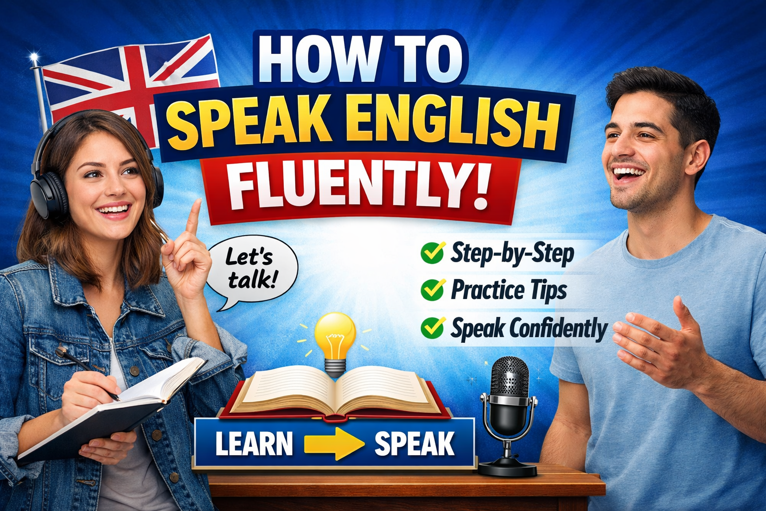 How to Speak English Fluently: A Step-by-Step Guide